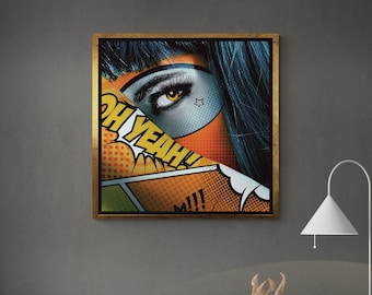 Oh Yeah Pop Art - Etsy