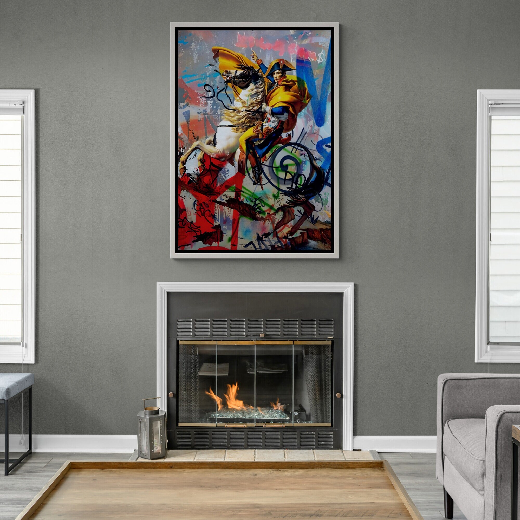 Banksy Napoleon Bonaparte Wall Art Street Graffiti Framed - Etsy Ireland