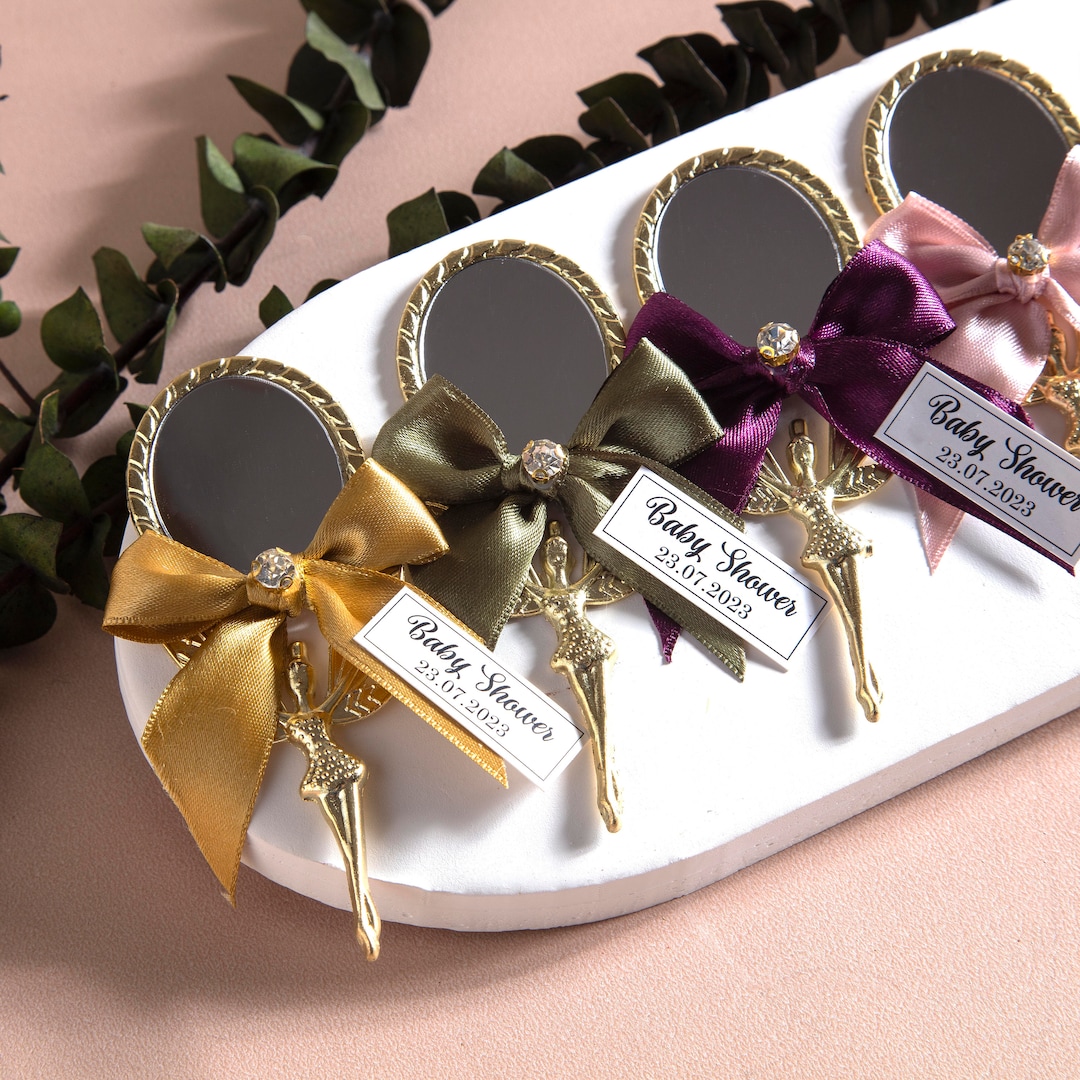 Wedding Favor Mini Mirror, Birthday Part Bridal Shower Gift, Wedding ...