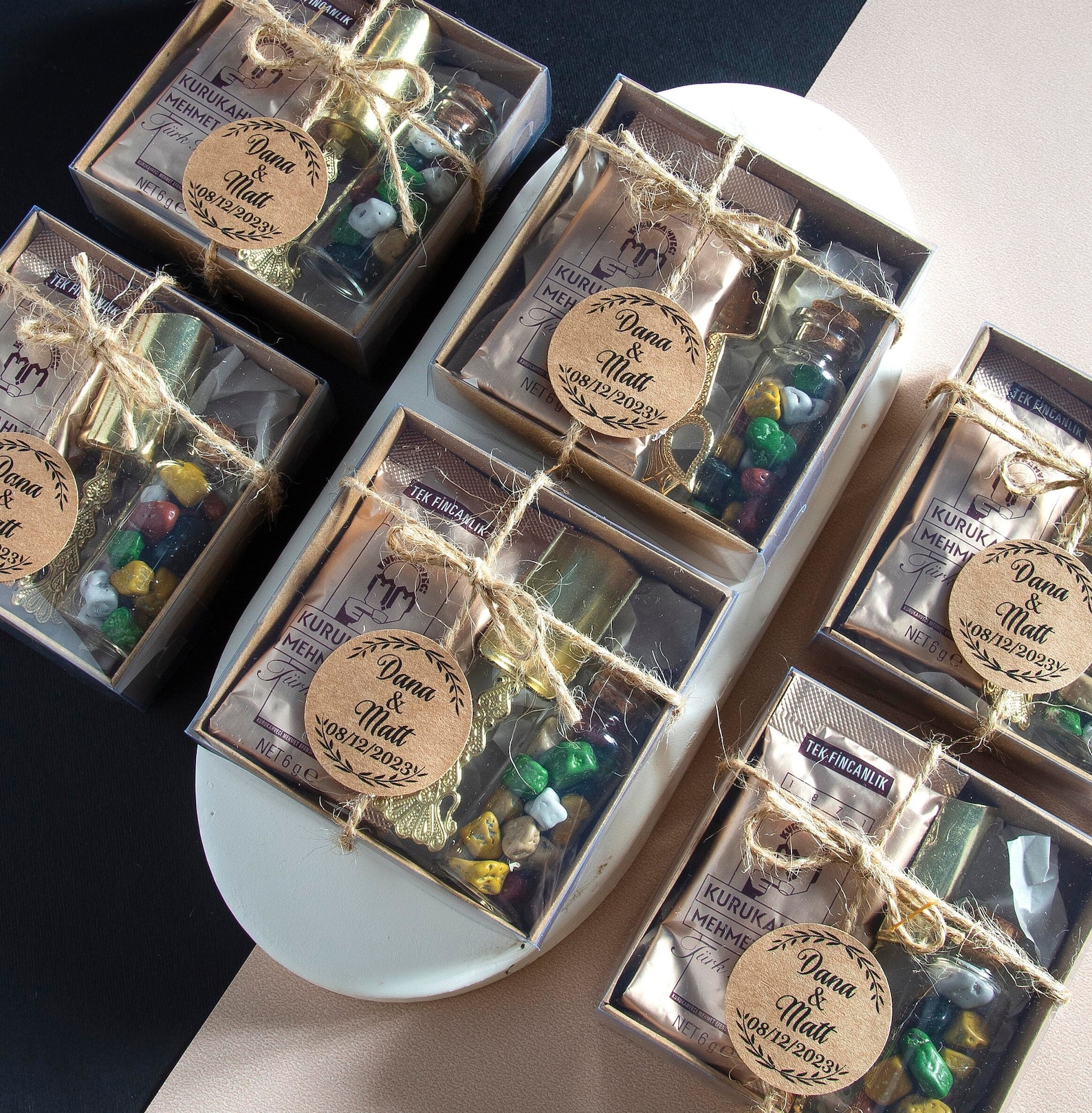 Personalized Chocolate Favors for Guest, Wedding Chocolate Favors ...