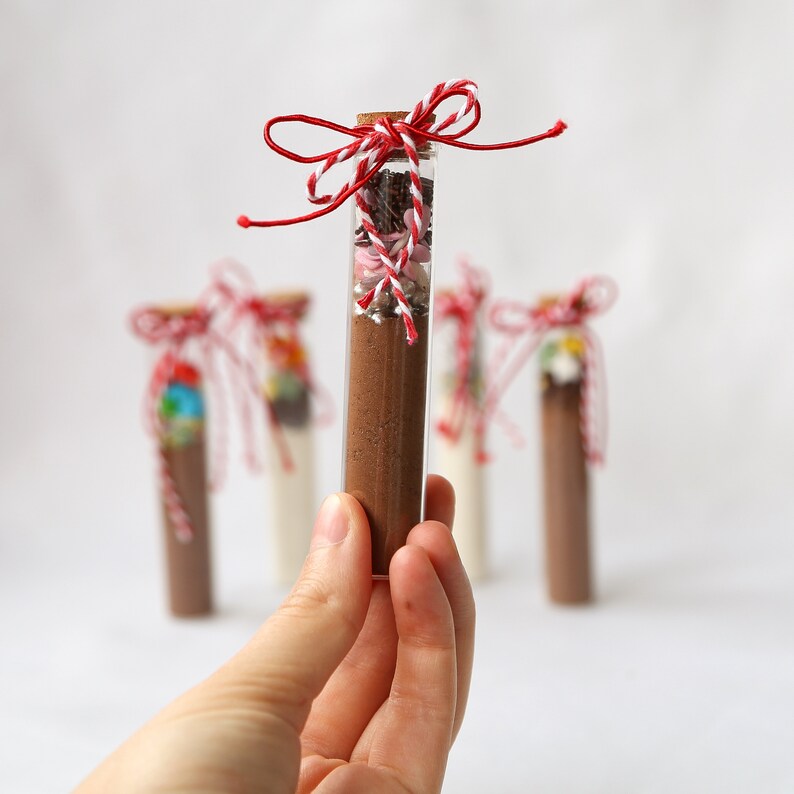 Hot Chocolate Wedding Favour in Tube Personalised Hot - Etsy