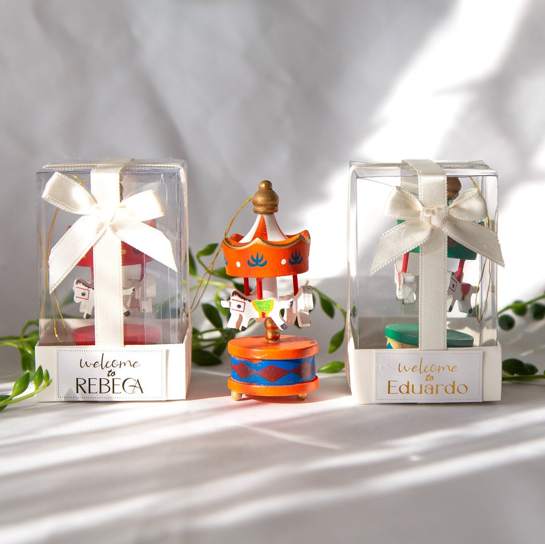 Personalized Music Box, Custom Wooden Handmade Music Box, Christmas ...