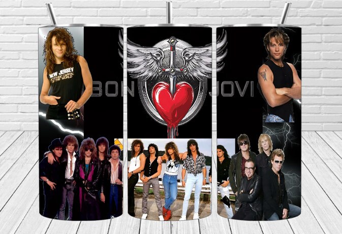Bon Jovi Tumbler Wrap - Etsy