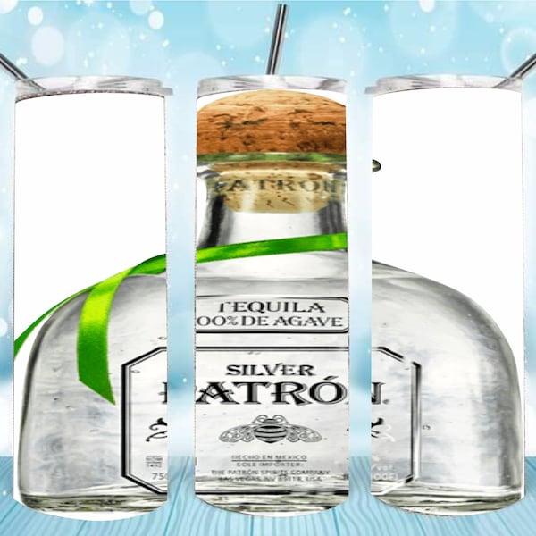 Tequila Patron Tumbler Wrap - Etsy