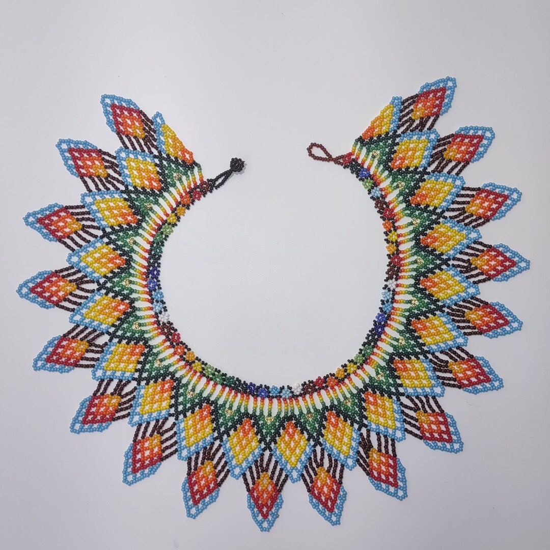 Embera Necklace Handwoven by the Colombian Indigenous Tribe - Etsy