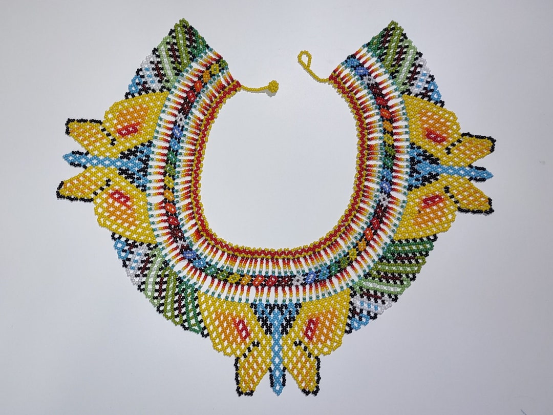 Embera Necklace Handwoven by the Colombian Indigenous Tribe - Etsy