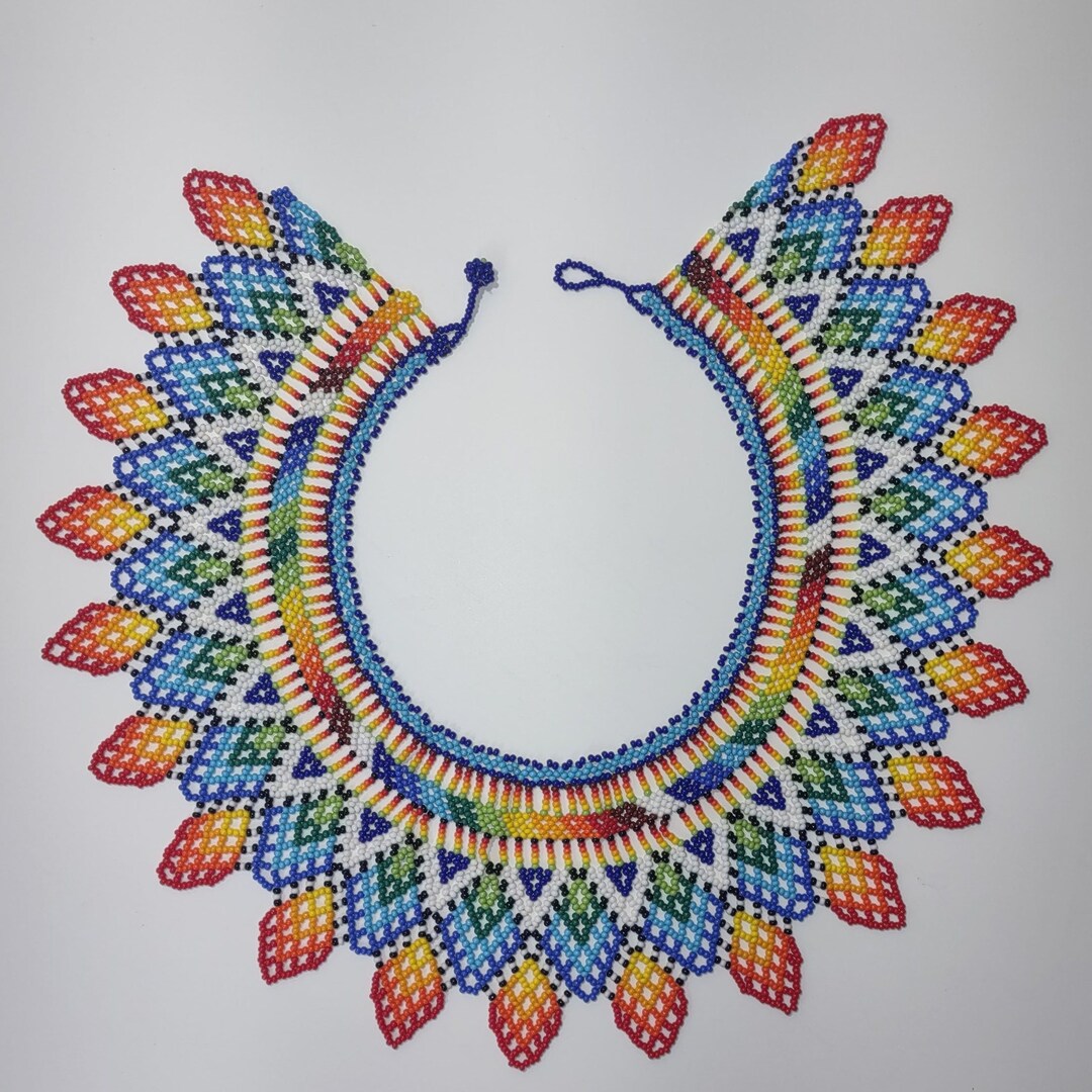 Embera Necklace Handwoven by the Colombian Indigenous Tribe - Etsy
