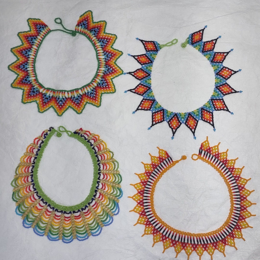 Embera Necklace Handwoven by the Colombian Indigenous Tribe. Buy 4/get ...
