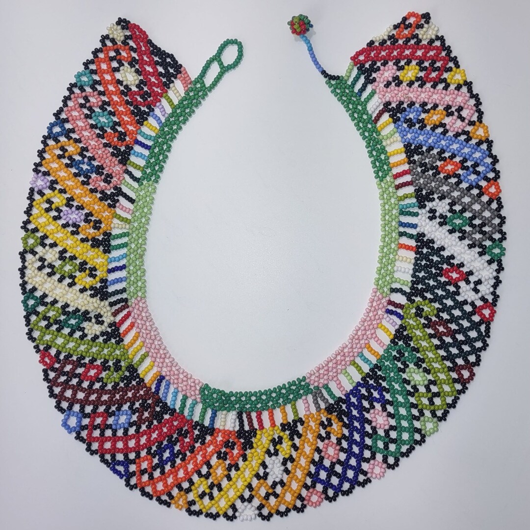 Embera Necklace Handwoven by the Colombian Indigenous Tribe - Etsy
