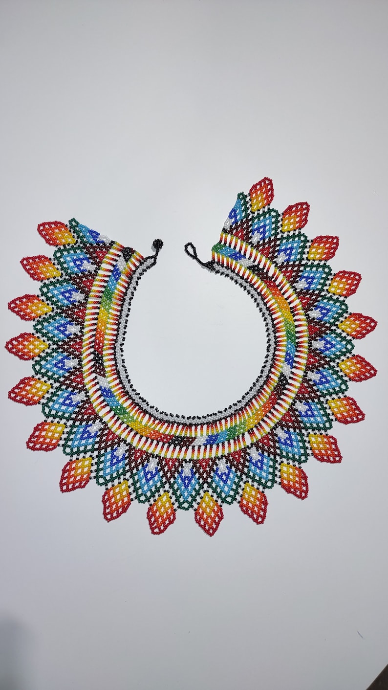 Embera Necklace Handwoven by the Colombian Indigenous Tribe - Etsy