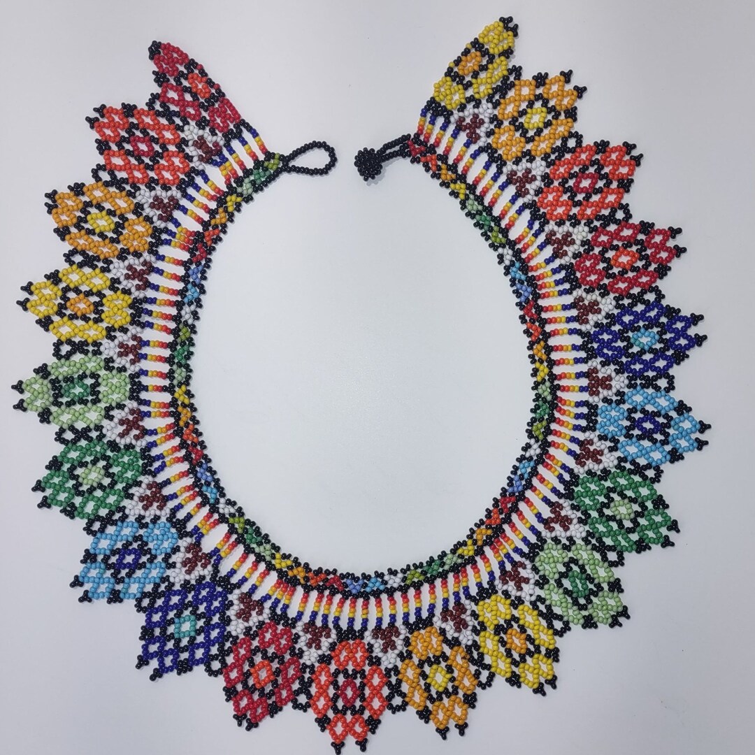 Embera Necklace Handwoven by the Colombian Indigenous Tribe - Etsy