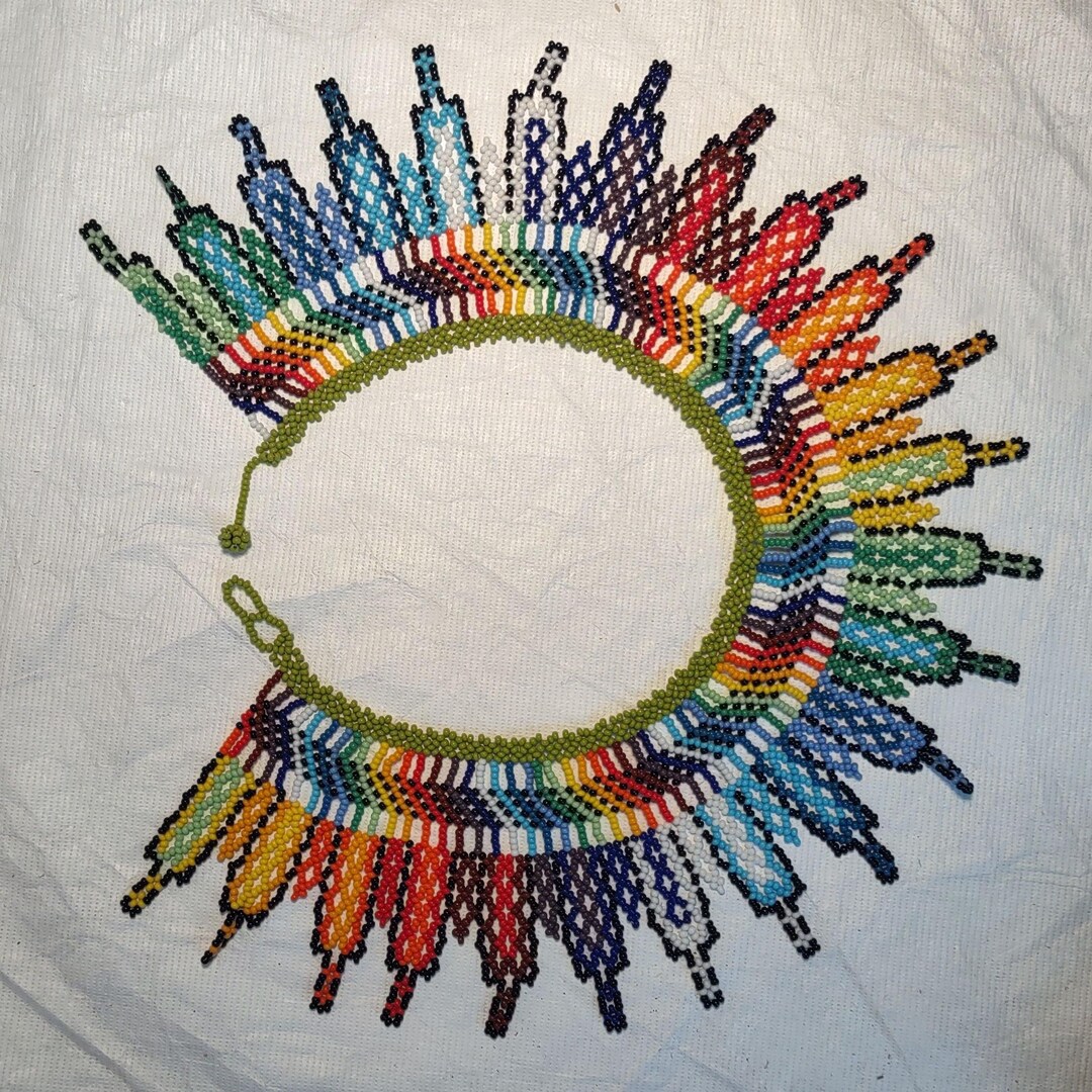 Embera Necklace Handwoven by the Colombian Indigenous Tribe - Etsy
