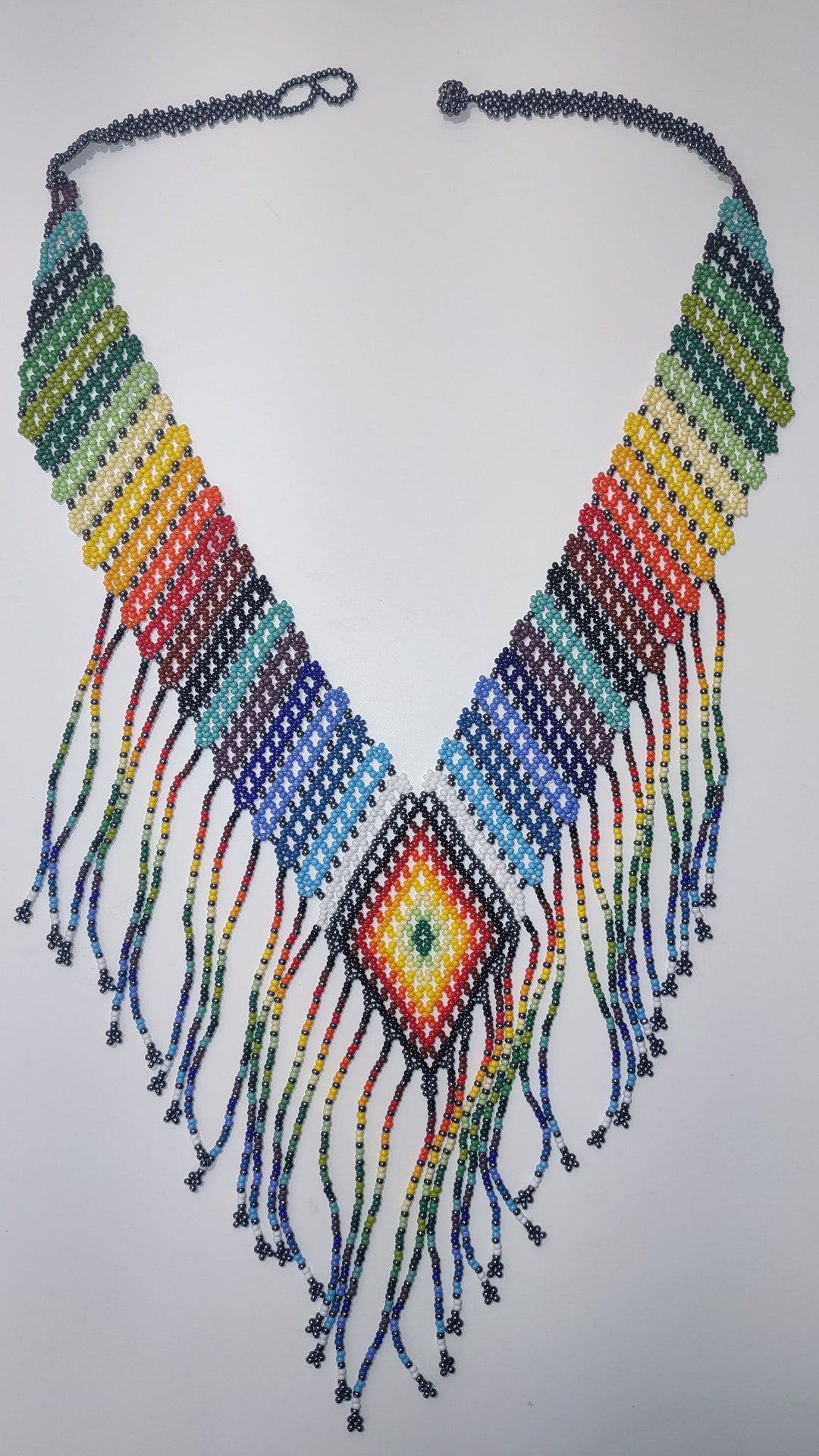 Embera Necklace Handwoven by the Colombian Indigenous Tribe - Etsy