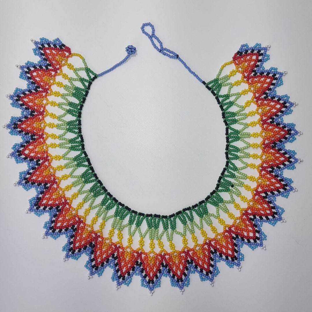 Embera Necklace Handwoven by the Colombian Indigenous Tribe - Etsy