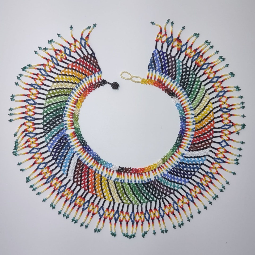 Embera Necklace Handwoven by the Colombian Indigenous Tribe - Etsy