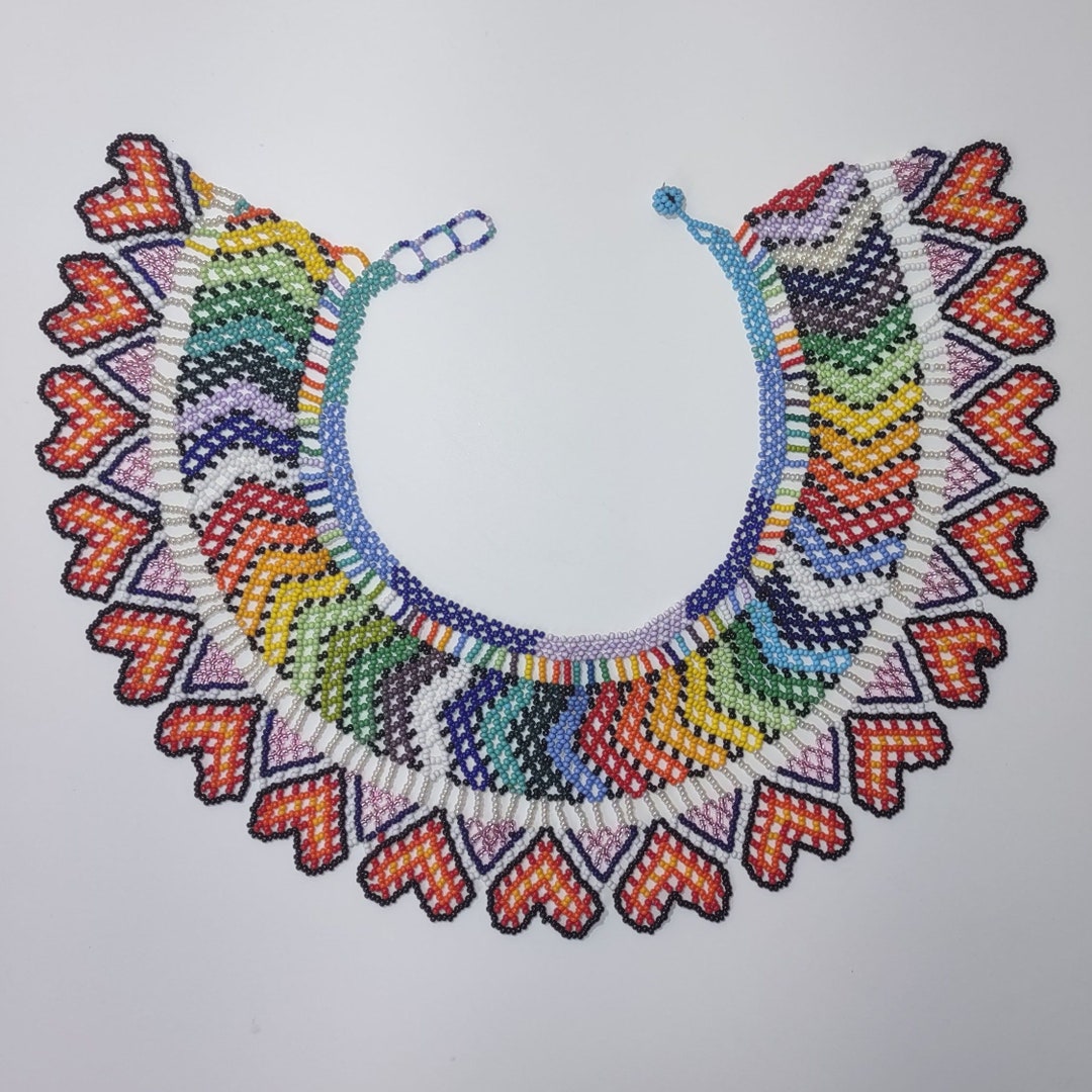 Embera Necklace Handwoven by the Colombian Indigenous Tribe - Etsy