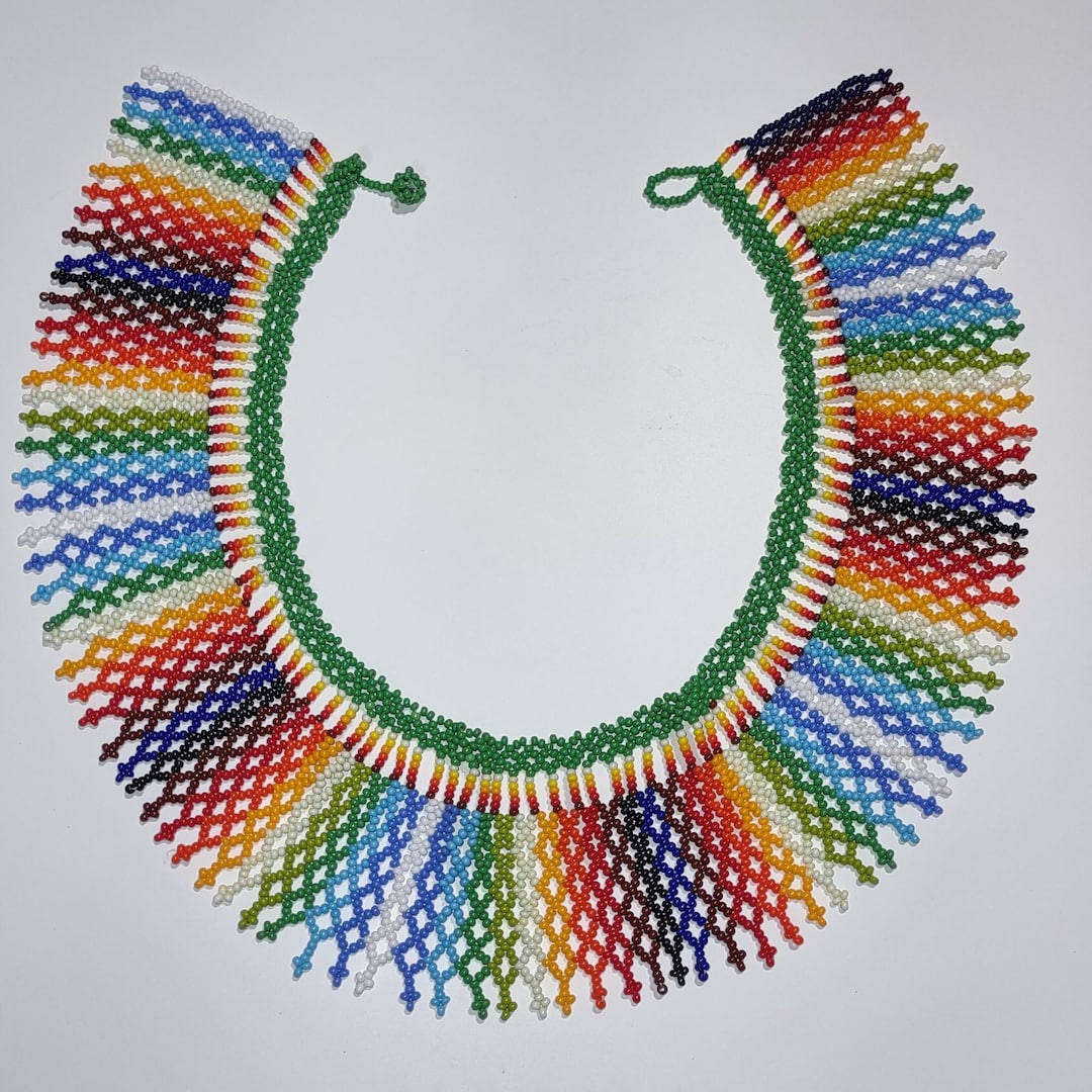 Embera Necklace Handwoven by the Colombian Indigenous Tribe - Etsy