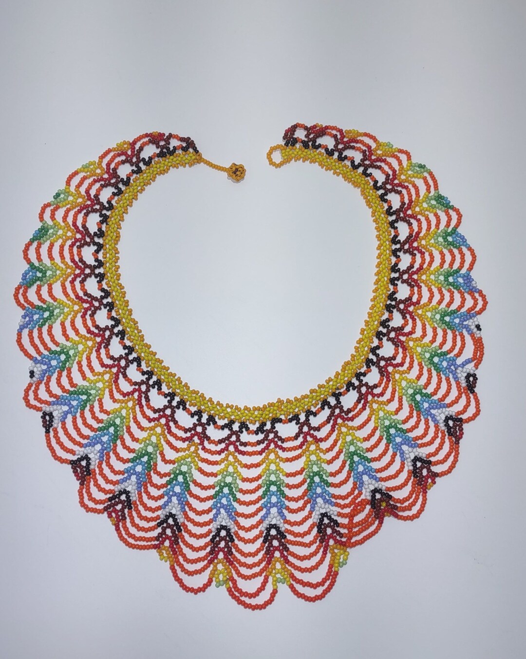Embera Necklace Handwoven by the Colombian Indigenous Tribe - Etsy