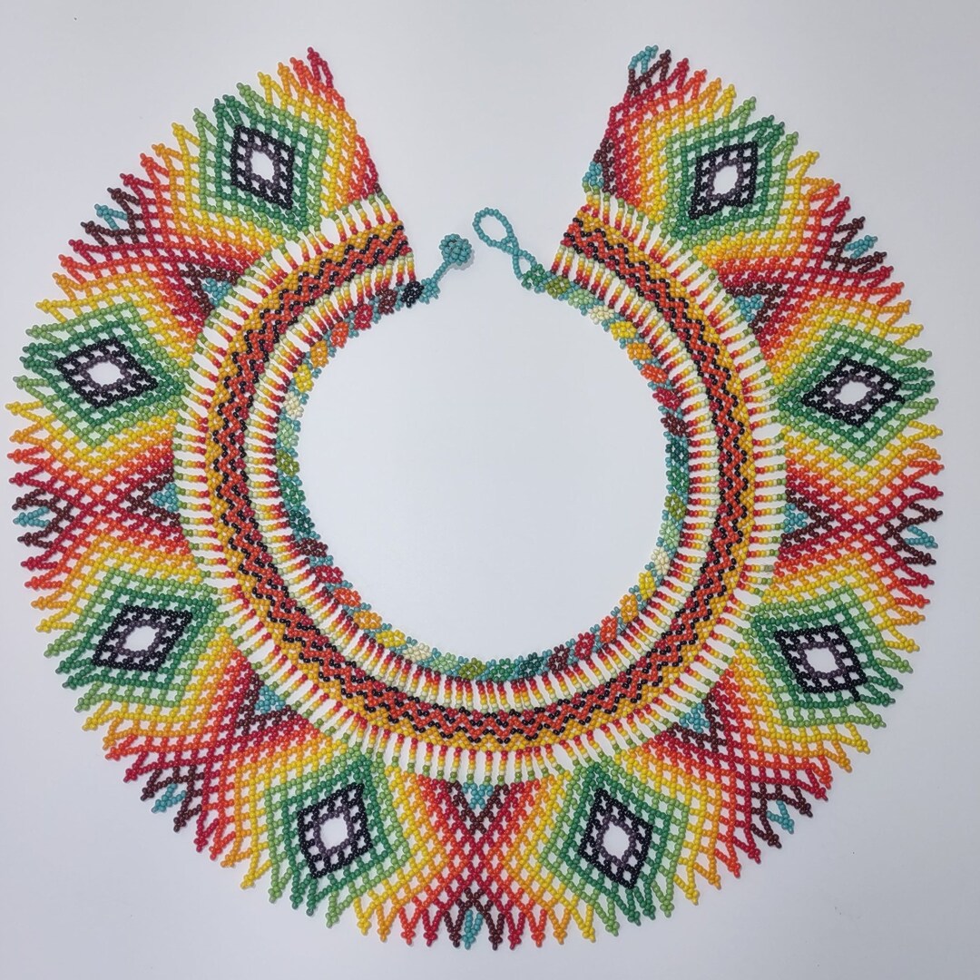 Embera Necklace Handwoven by the Colombian Indigenous Tribe - Etsy