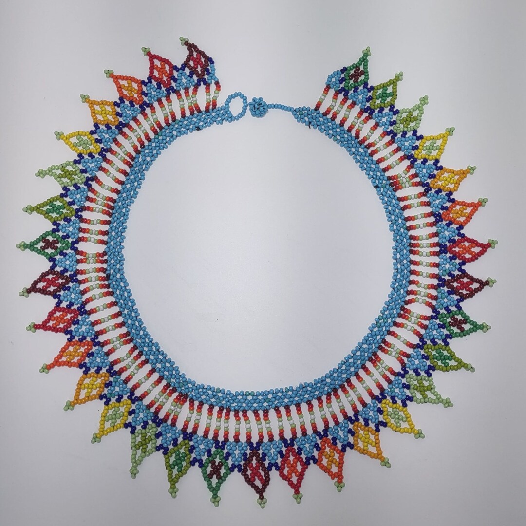 Embera Necklace Handwoven by the Colombian Indigenous Tribe - Etsy