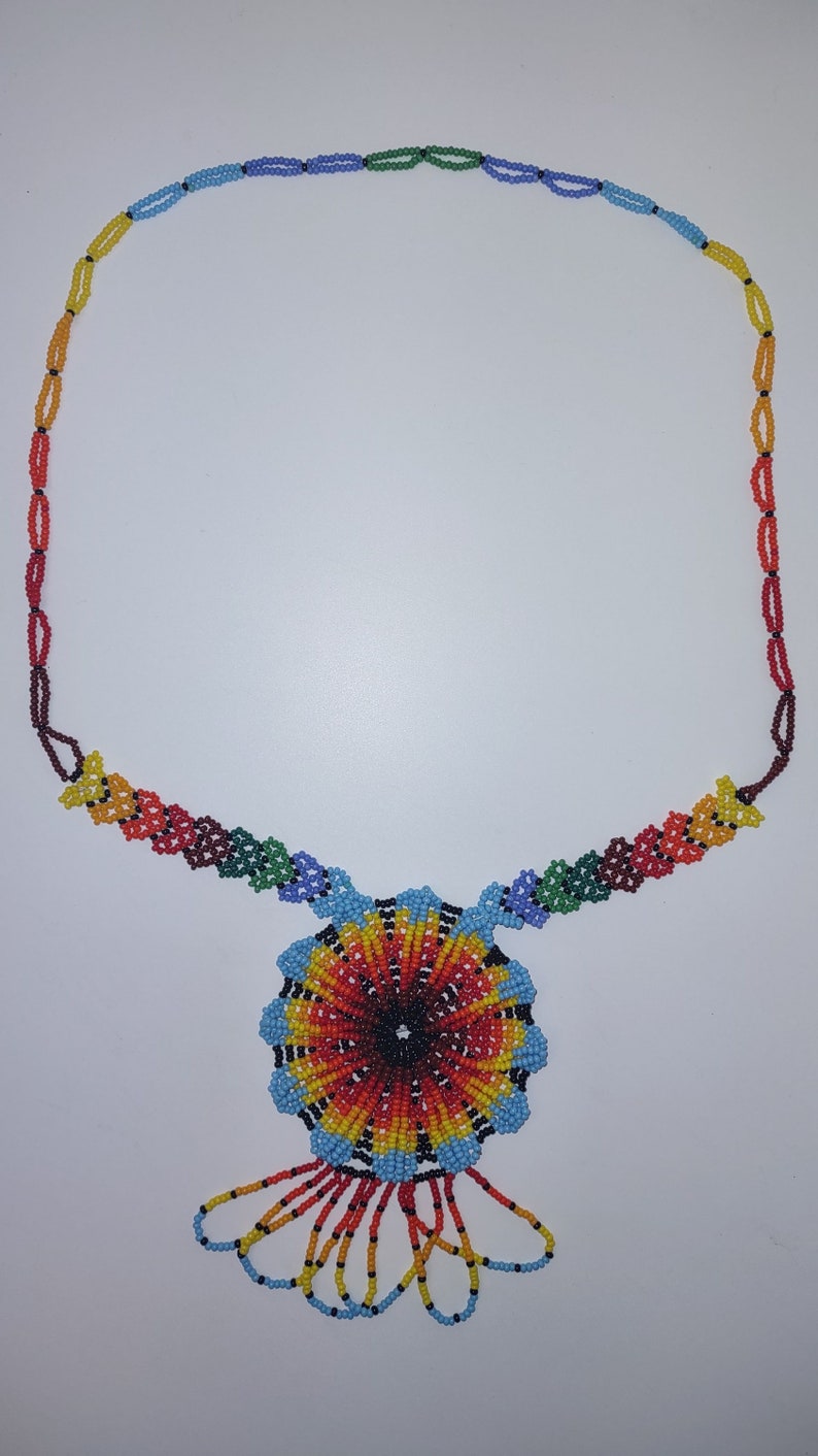Embera Necklace Handwoven by the Colombian Indigenous Tribe - Etsy