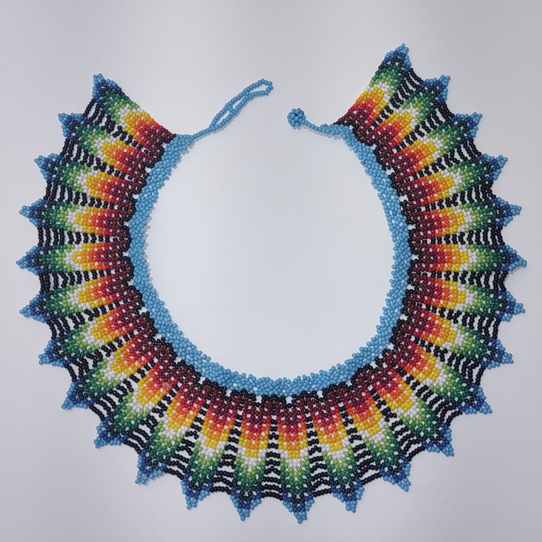 Embera Necklace Handwoven by the Colombian Indigenous Tribe - Etsy