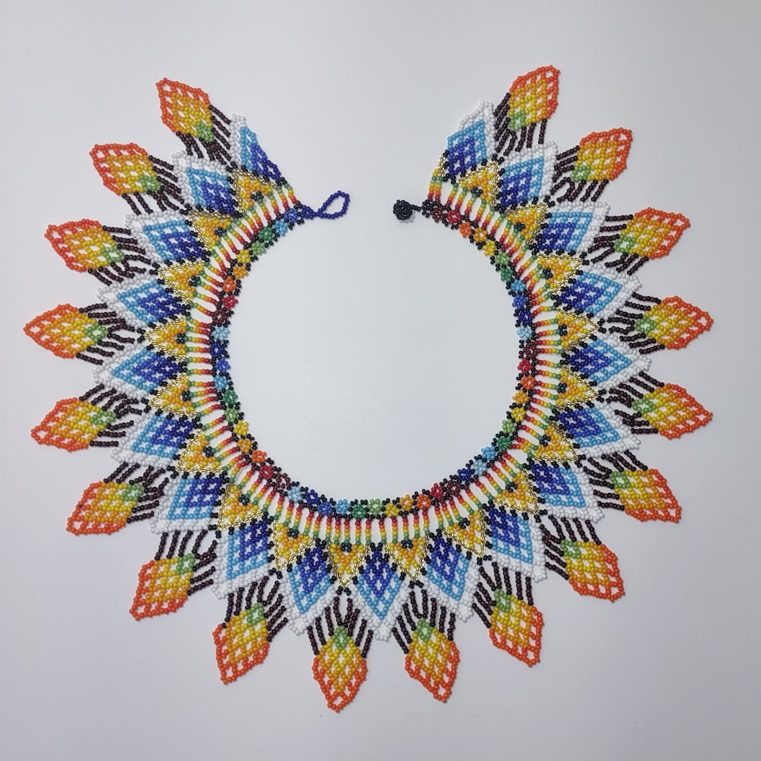Embera Necklace Handwoven by the Colombian Indigenous Tribe - Etsy