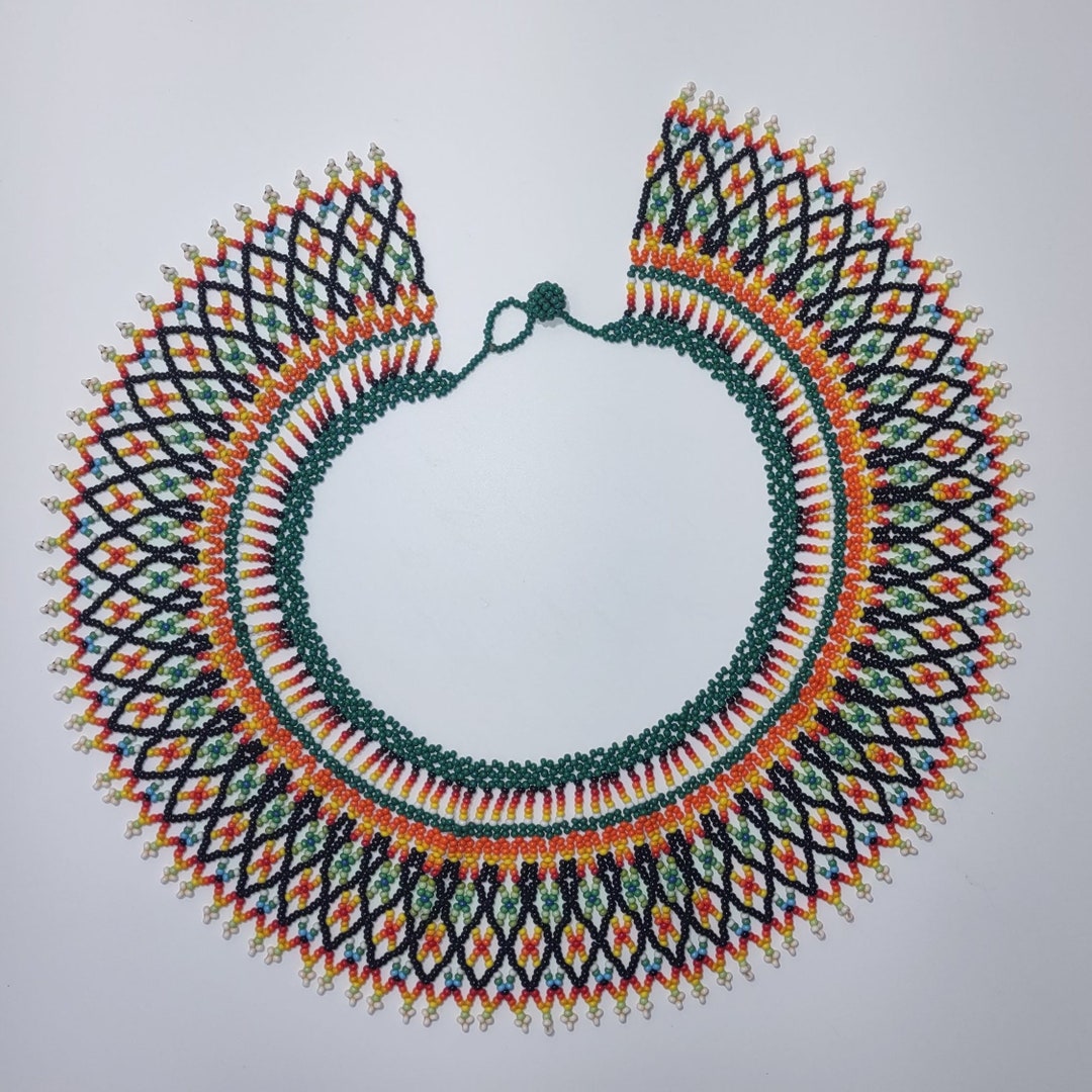 Embera Necklace Handwoven by the Colombian Indigenous Tribe - Etsy
