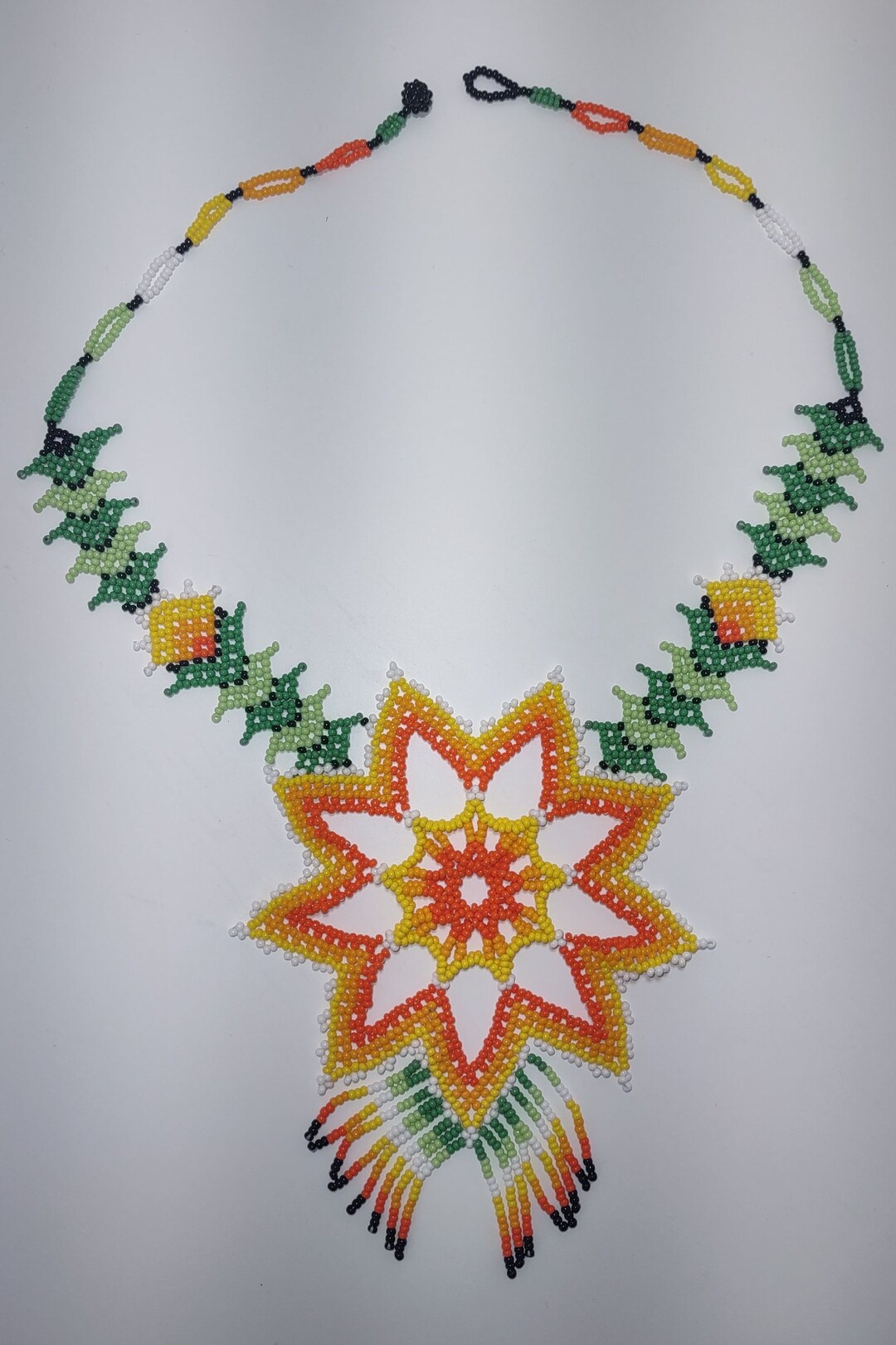 Embera Necklace Handwoven by the Colombian Indigenous Tribe - Etsy