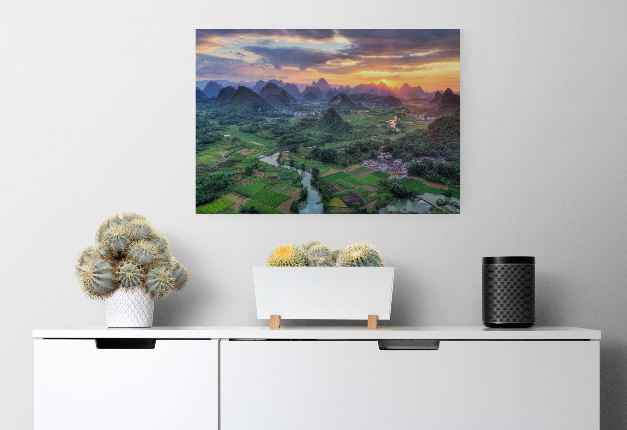 Cuiping Yangshuo Chinese Wall Art Photo of China China - Etsy