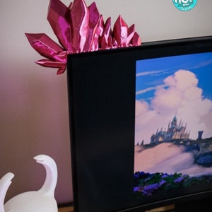 PC Monitor Crystal Attachment Desk Top Gift Gamers Unique Gift 3D ...