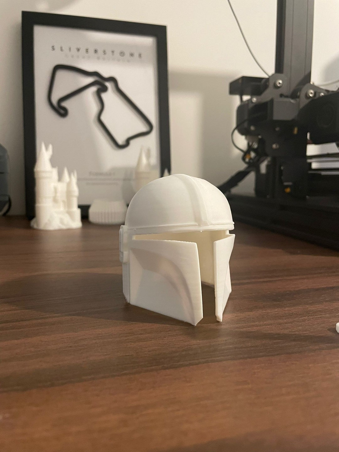 Mini Mandalorian Helmet Mandalorian Helmet Starwars Mandalorian ...