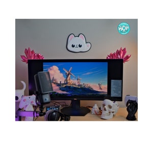 PC Monitor Crystal Attachment Desk Top Gift Gamers Unique Gift 3D ...