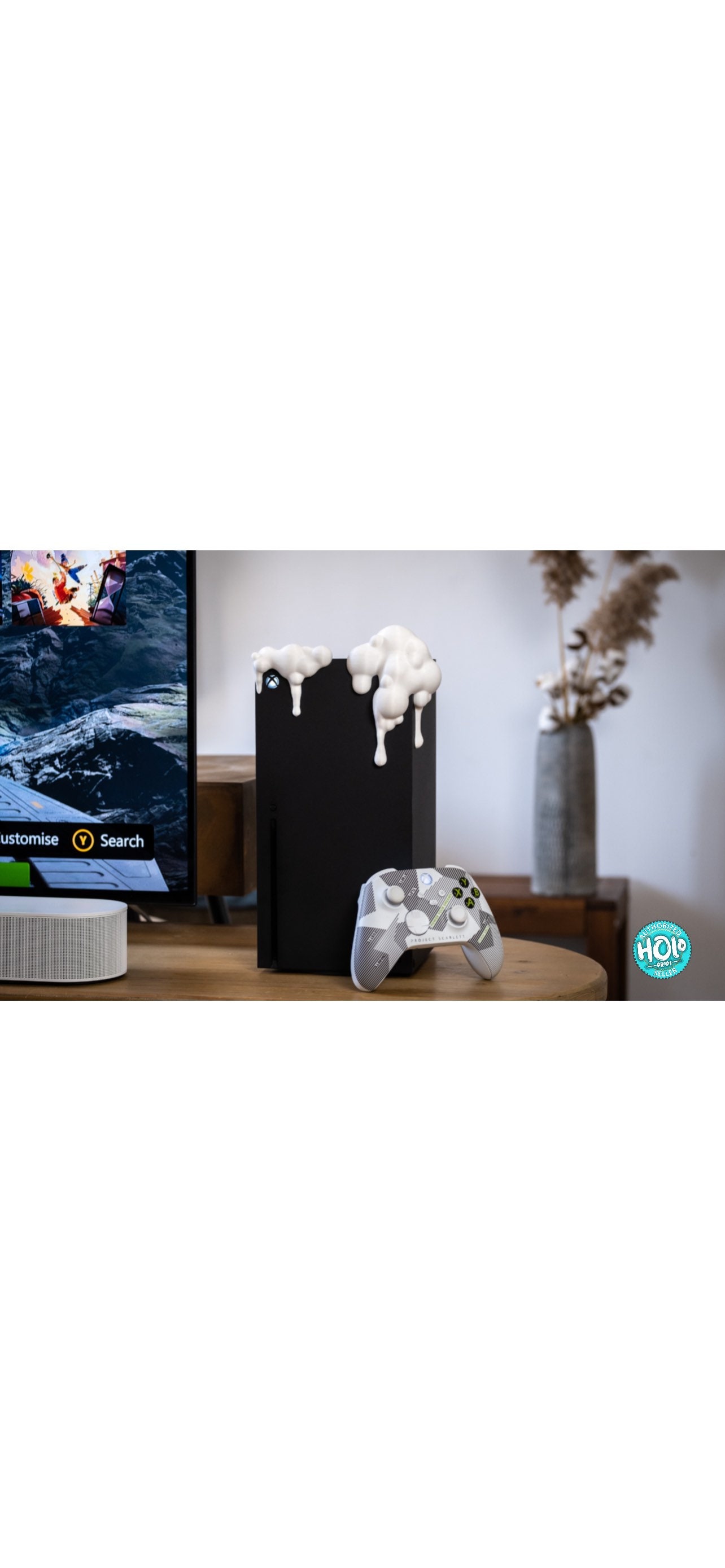 Xbox Series X Dripping Slime Accessory Desk Top Gift - Etsy
