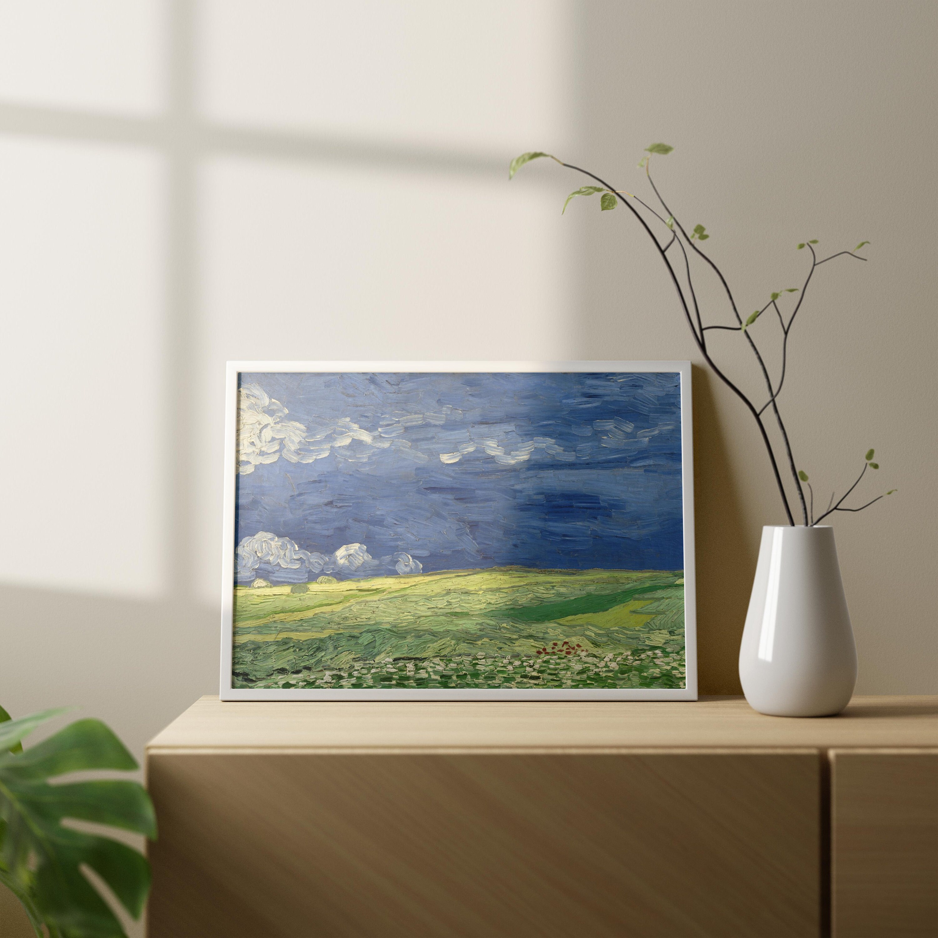 Van Gogh Classic Famous PAINTING Vintage Classic Wall Art Decor Digital ...