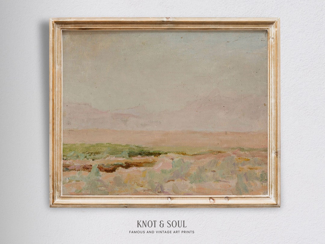 Rustic Desert Painting Digital Download Desert Wall Art Printable ...