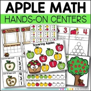 APPLE Math Hands on Centers and Activities for Prekindergarten and ...