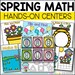 Spring Math and Literacy Hands-on Centers and Activities for Prek and K ...
