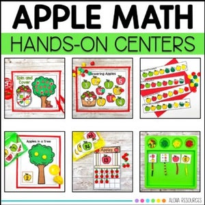 APPLE Math Hands on Centers and Activities for Prekindergarten and ...