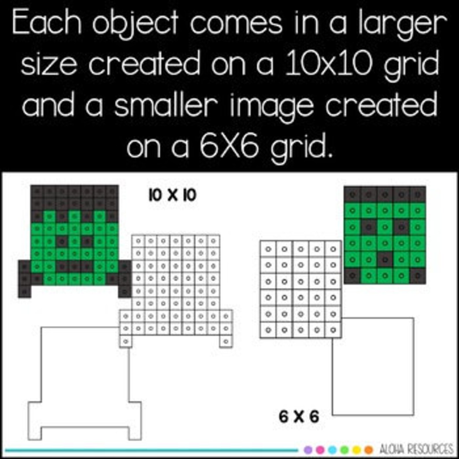 Halloween Counting Cube Clipart - Etsy