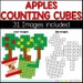 Apples Fall Counting Snap Cube Fine Motor Clipart - Etsy