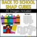 Back to School Counting Cube Clipart - Etsy