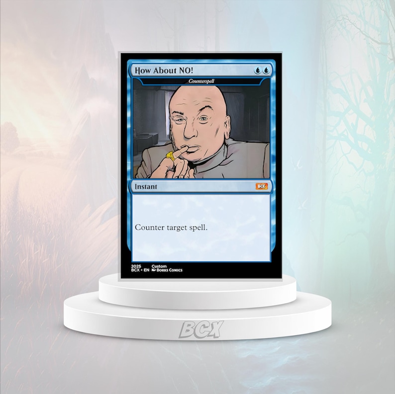 Blue Staple Spells |mtcg| Proxy - Custom Art Cards - **NEW** - Etsy