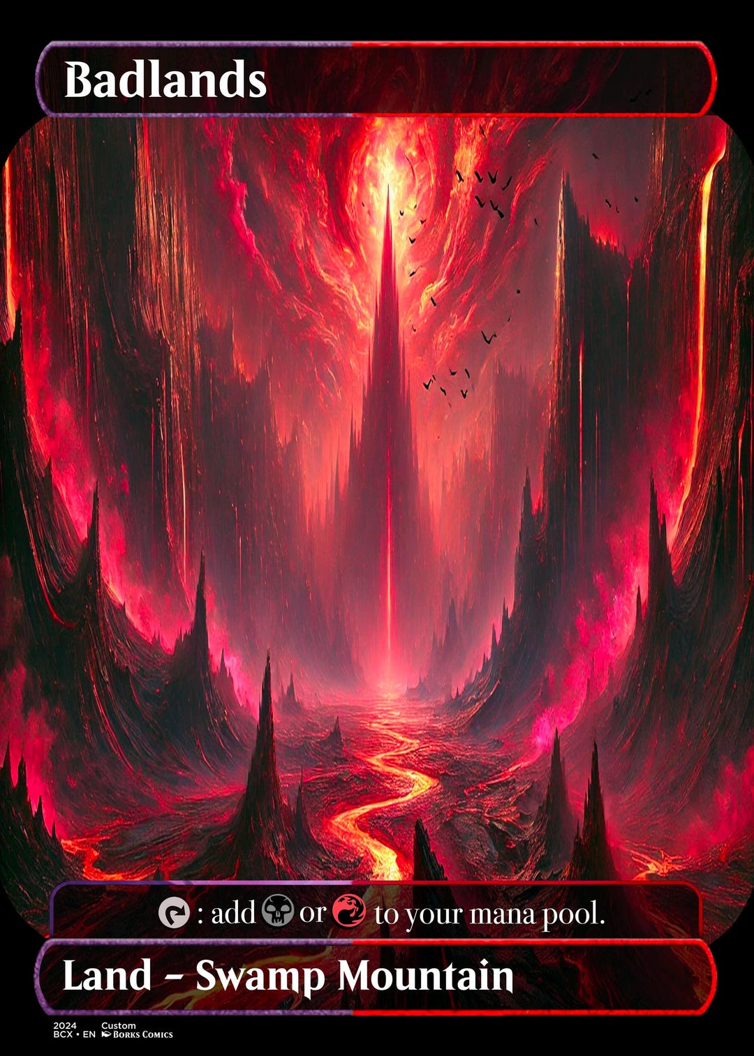 OG Dual Lands MTG Proxy Custom Art Cards Foil - Etsy