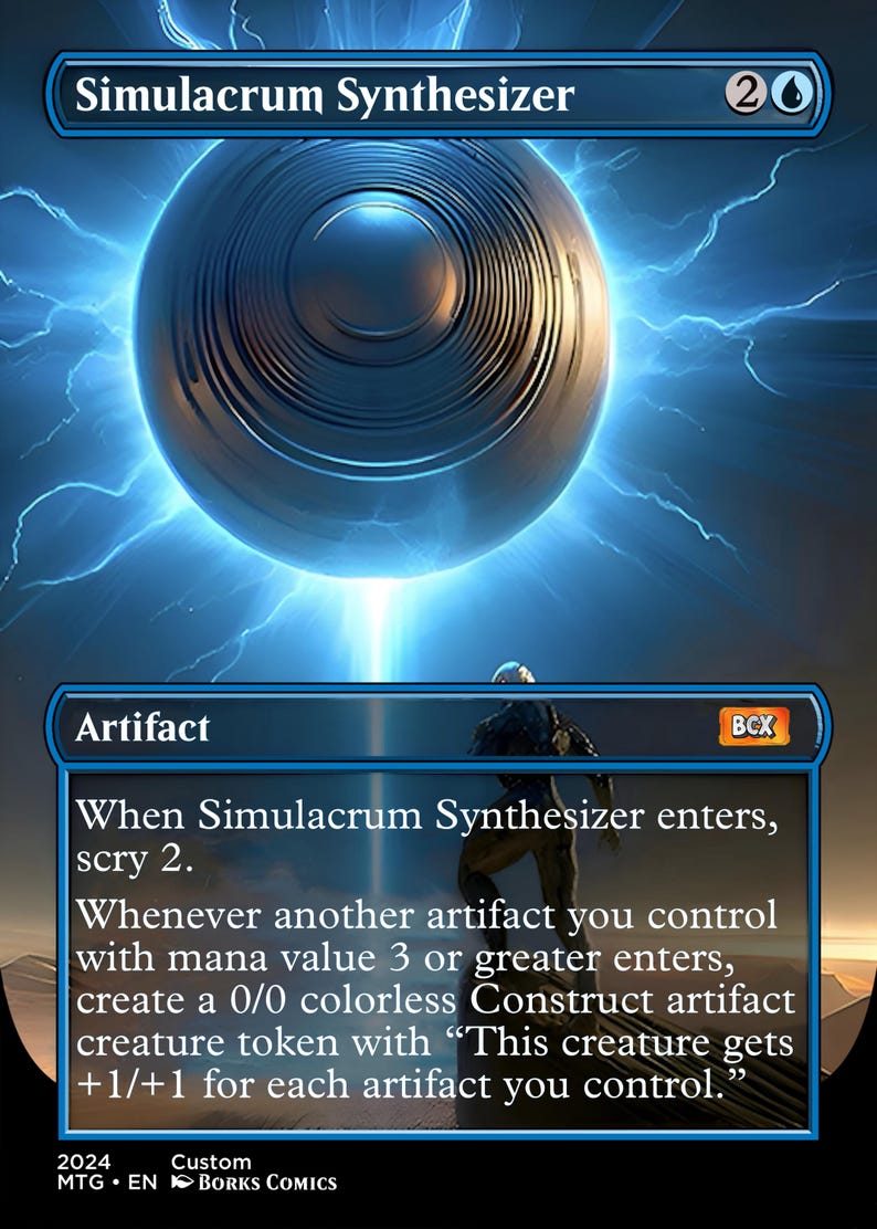 Artifacts |mtcg| Proxy - Custom Art Cards - - Etsy
