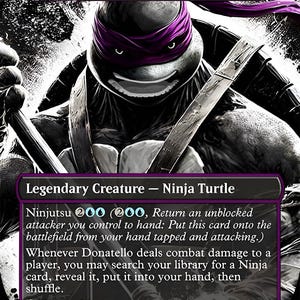 TMNT Ninjas |mtcg| Proxy - Custom Art Cards - **NEW** - Etsy