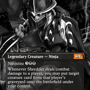 TMNT Ninjas |mtcg| Proxy - Custom Art Cards - **NEW** - Etsy