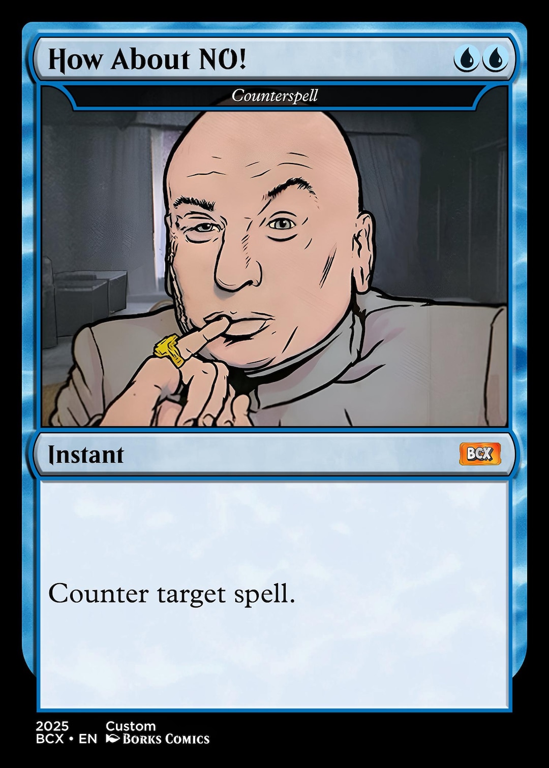 Blue Staple Spells |mtcg| Proxy - Custom Art Cards - **NEW** - Etsy