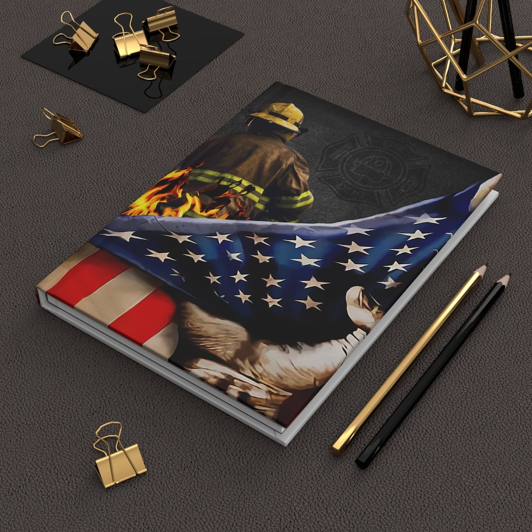 Journals, First Reponder's Journal Fireman's Scrapbook Firefighter ...