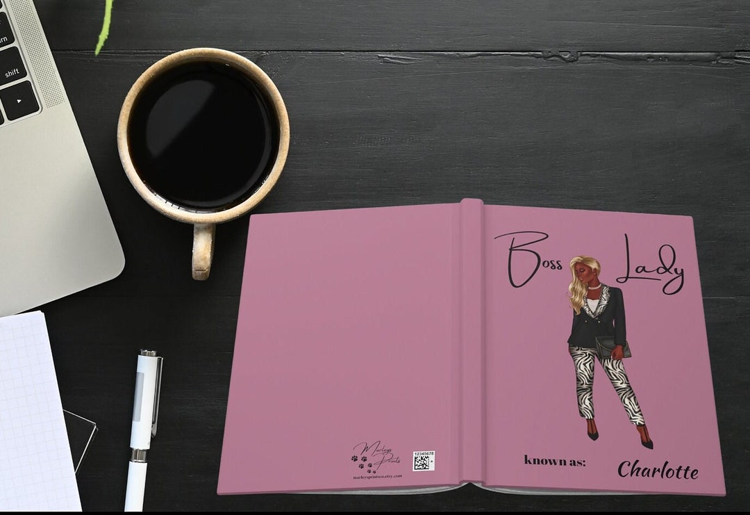 Personalized Boss Lady Hardcover Journal: New Business Owner Gift - Etsy